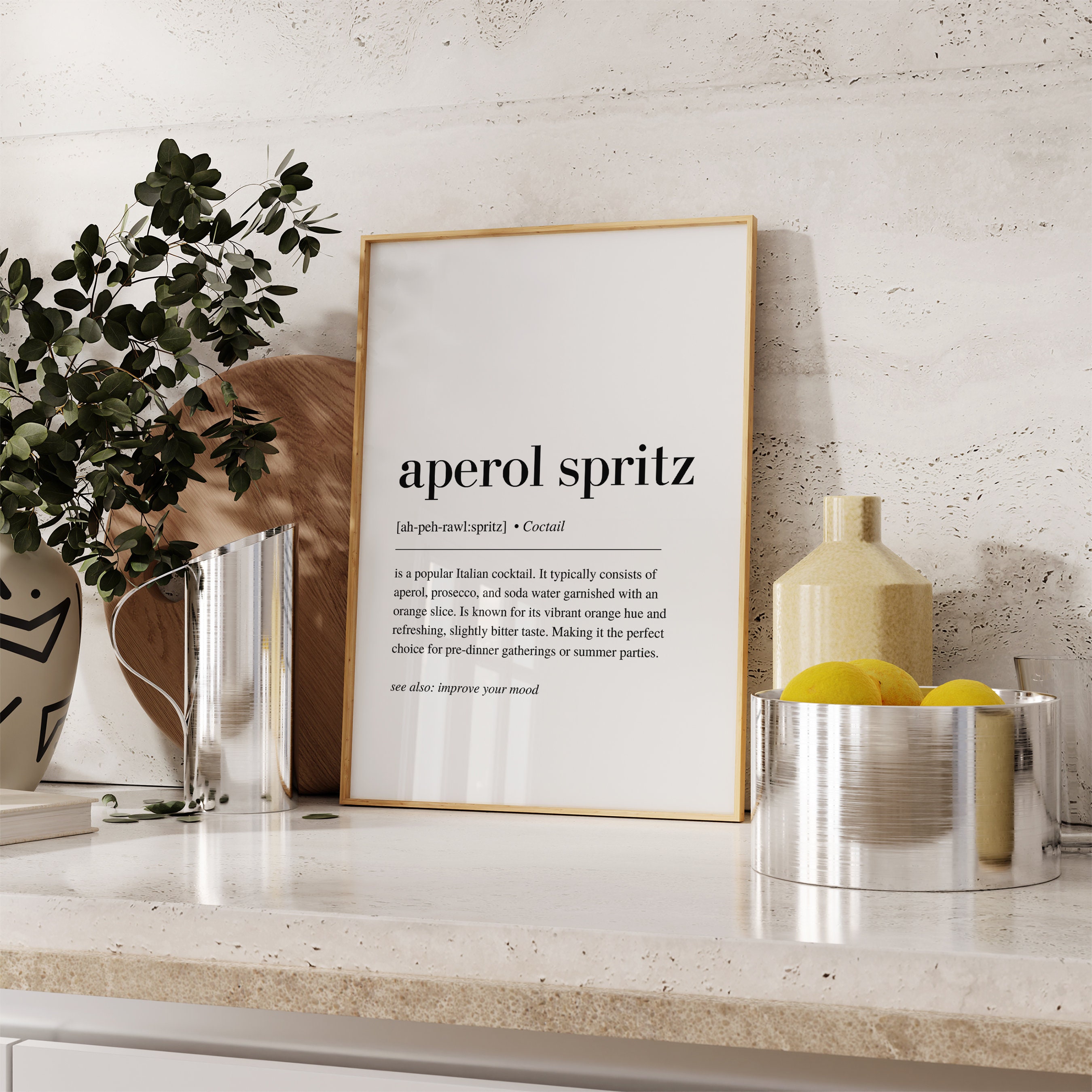 Aperol Spritz Definition, Aperol Spritz Print, Aperol Spritz Poster ...
