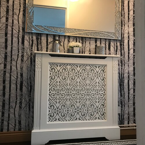 Modern Radiator Cover Custom Size Available - Etsy