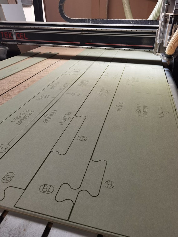 CNC Routing Cutting Service-aluminium Composite Panels MDF - Etsy