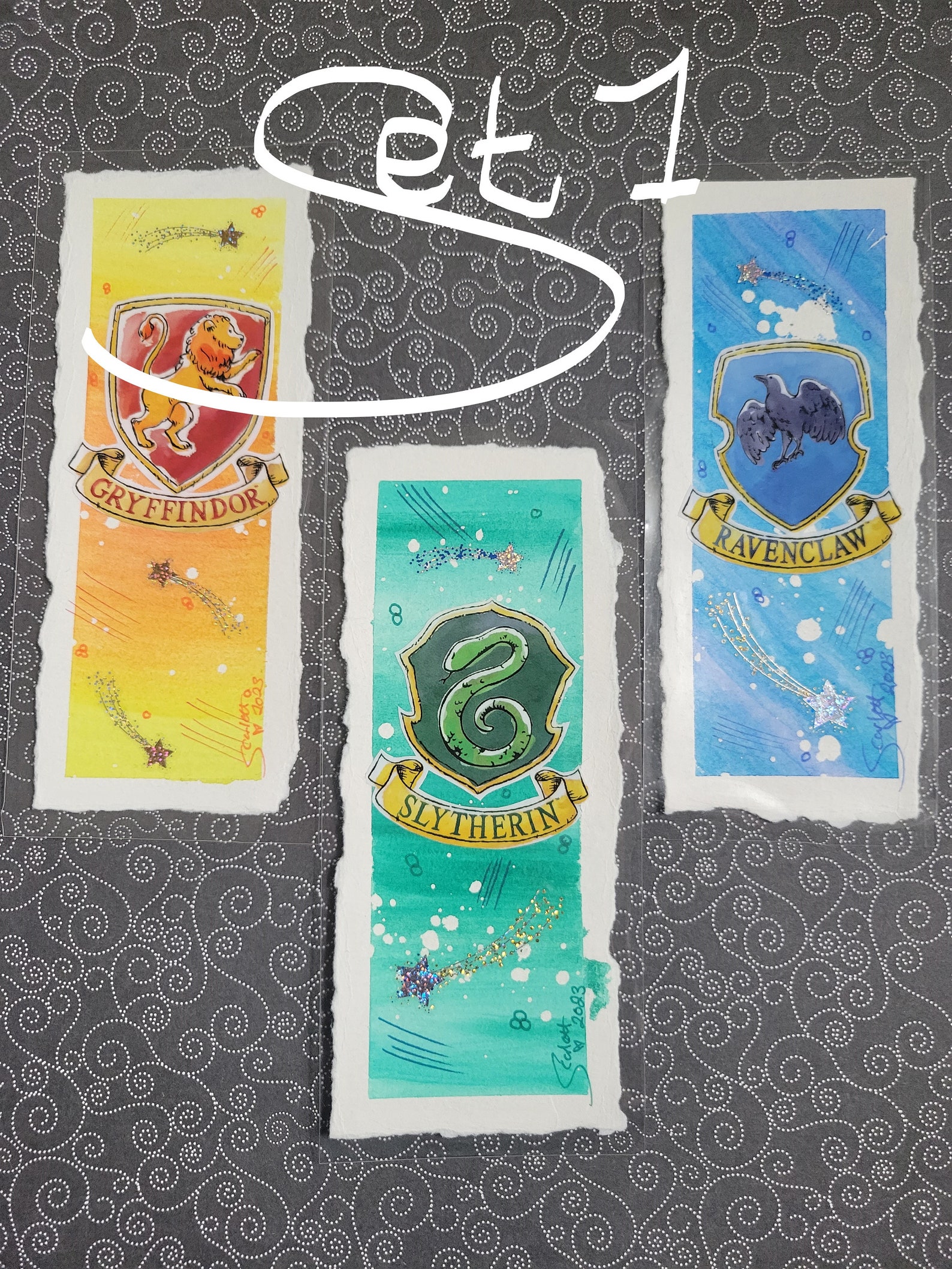 Harry Potter House Crests - Etsy