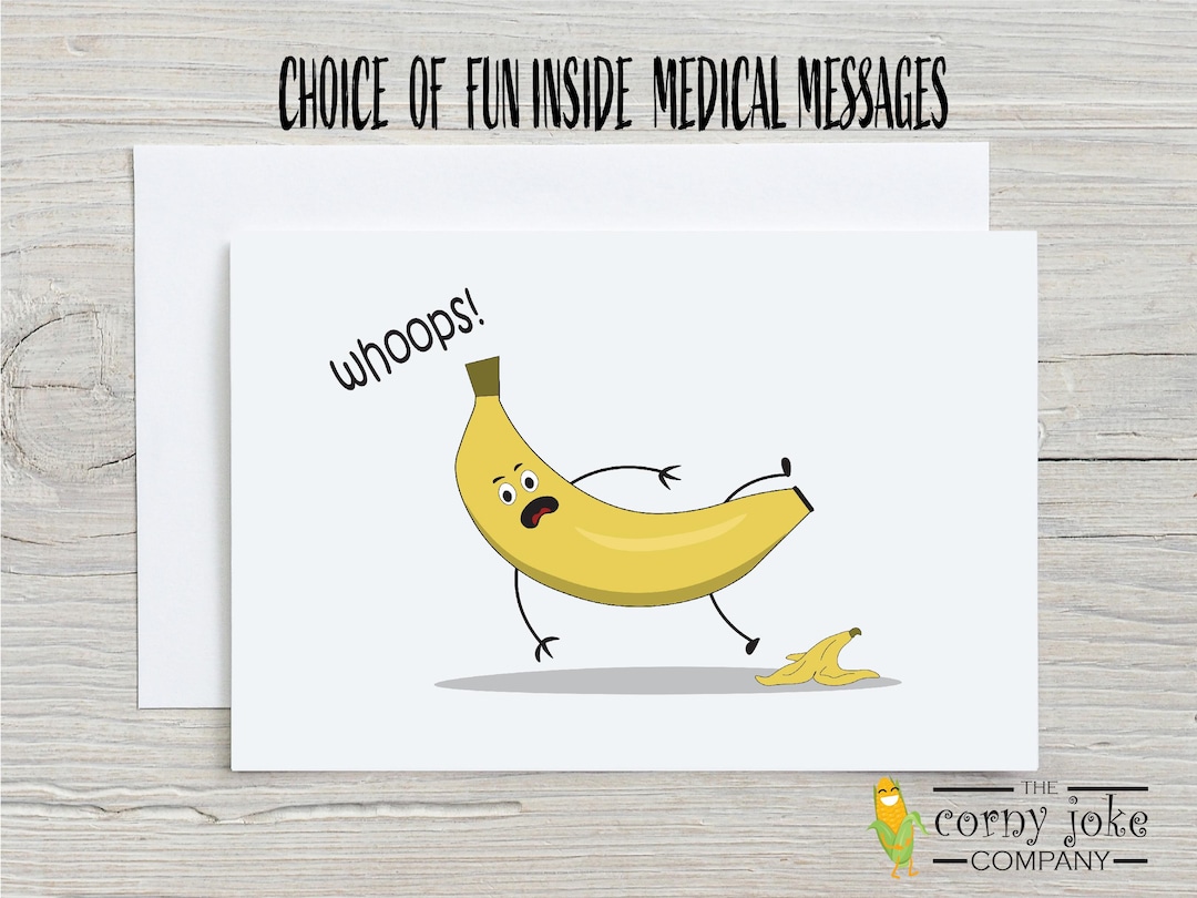 Funny Get Well Soon Card for Broken Leg, Ankle, Foot, Arm, Sports ...