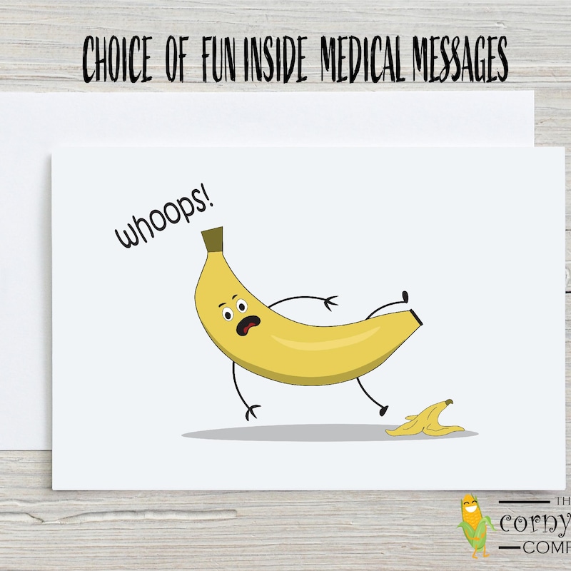 Funny Get Well Card - Etsy