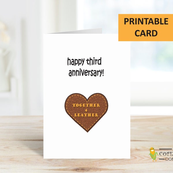 Happy 3rd Anniversary Husband - Etsy