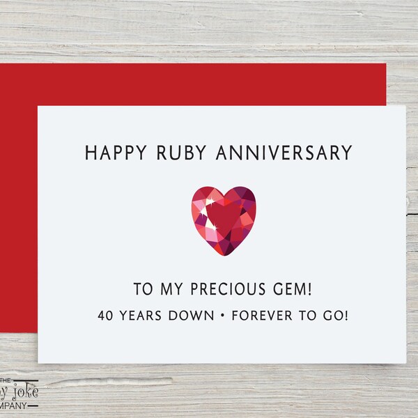 40th Anniversary - Etsy