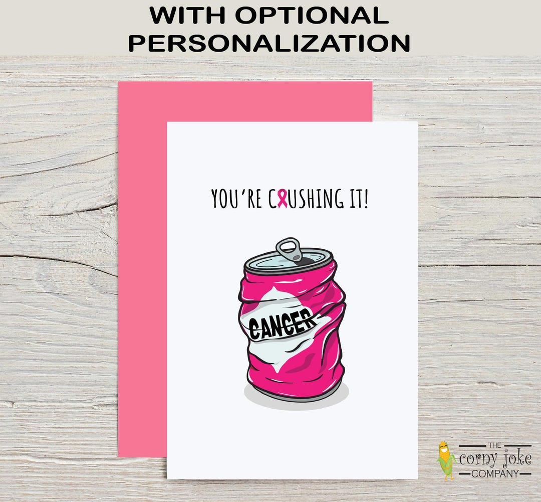 Breast Cancer Get Well Soon Card, Encouragement Recovery Support Card ...