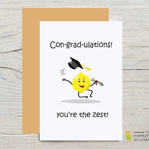 Graduation Card for Middle, High School, College, Law School or Cooking ...