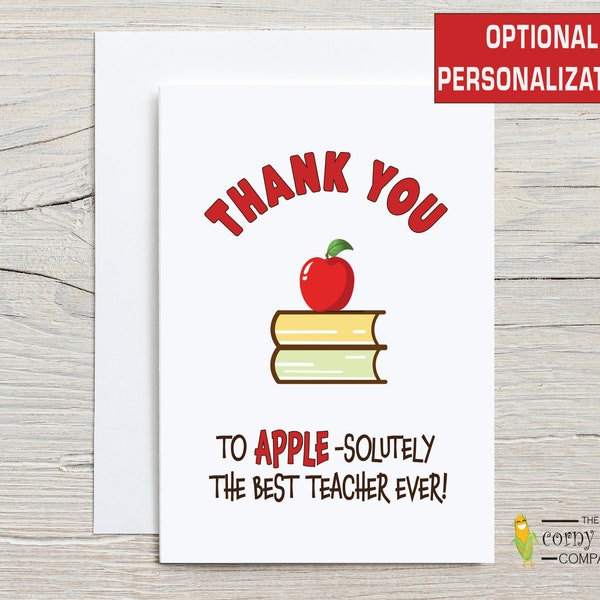 Apple Pun - Etsy