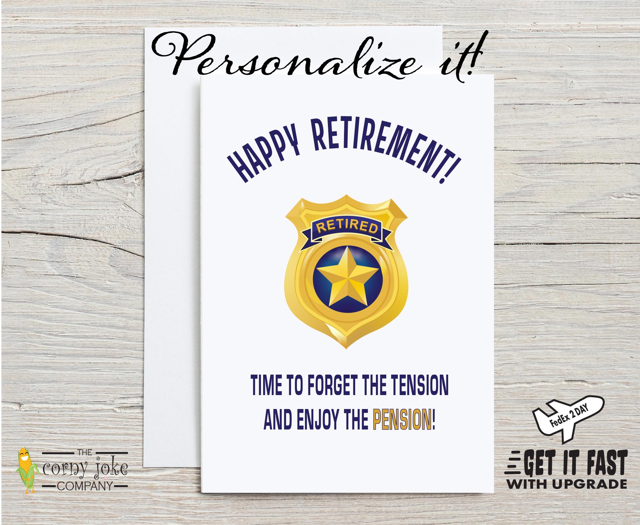 Police Retirement Benefits