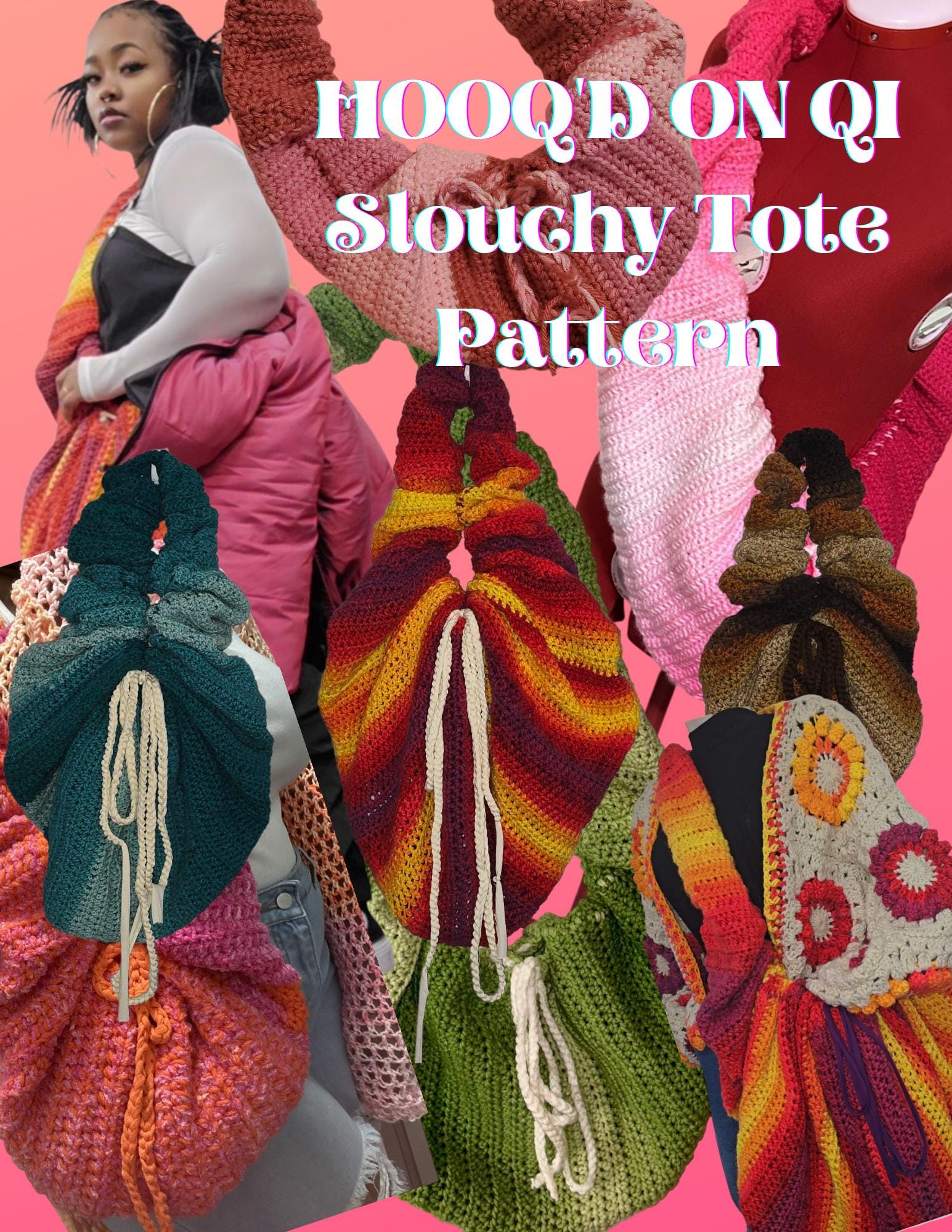 Slouchy Tote Pattern - Etsy