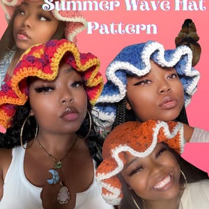 Summer Wave Hat Pattern - Etsy