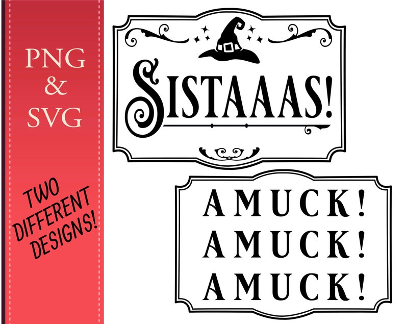 Hocus Pocus SVG PNG Printable Sign - Etsy