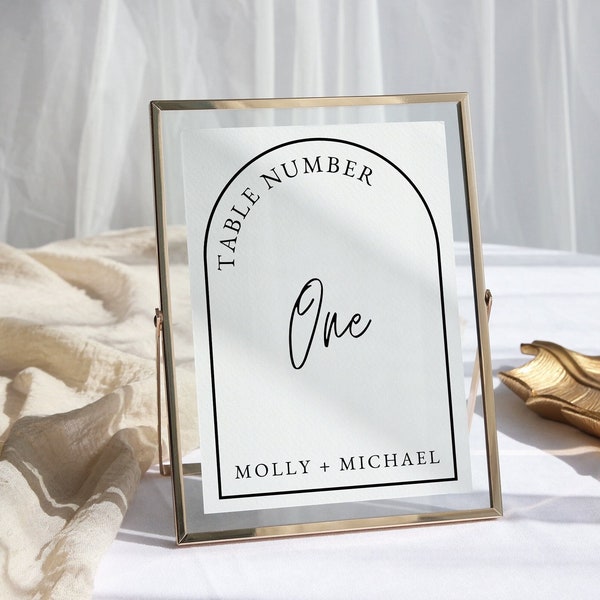 Unique Table Number - Etsy