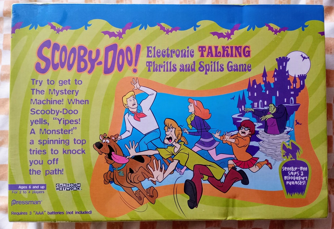 Pressman Scooby Doo Thrills and Spills Game - Etsy
