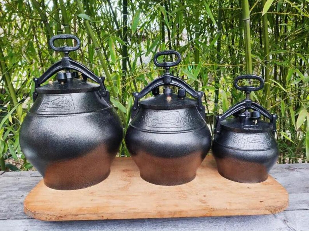 Afghan Caulderon Pressure Cooker Kazan 11.5L – Large Aluminum Cooking ...