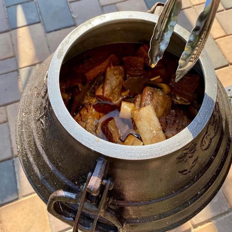 Afghan Pressure Cooker Kazan 4.5L, Traditional Multi-purpose Pot for ...