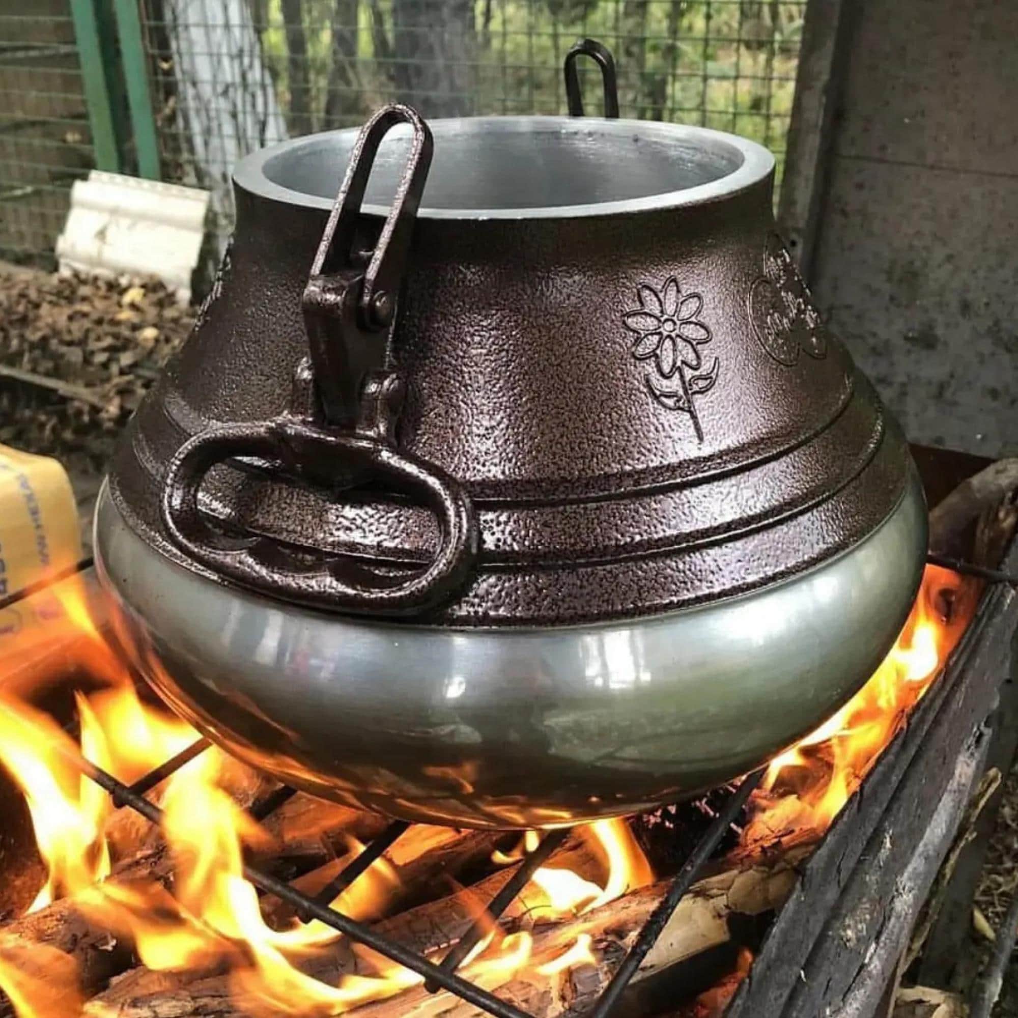 Afghan Pressure Cooker Kazan 4.5L, Traditional Multi-purpose Pot for ...