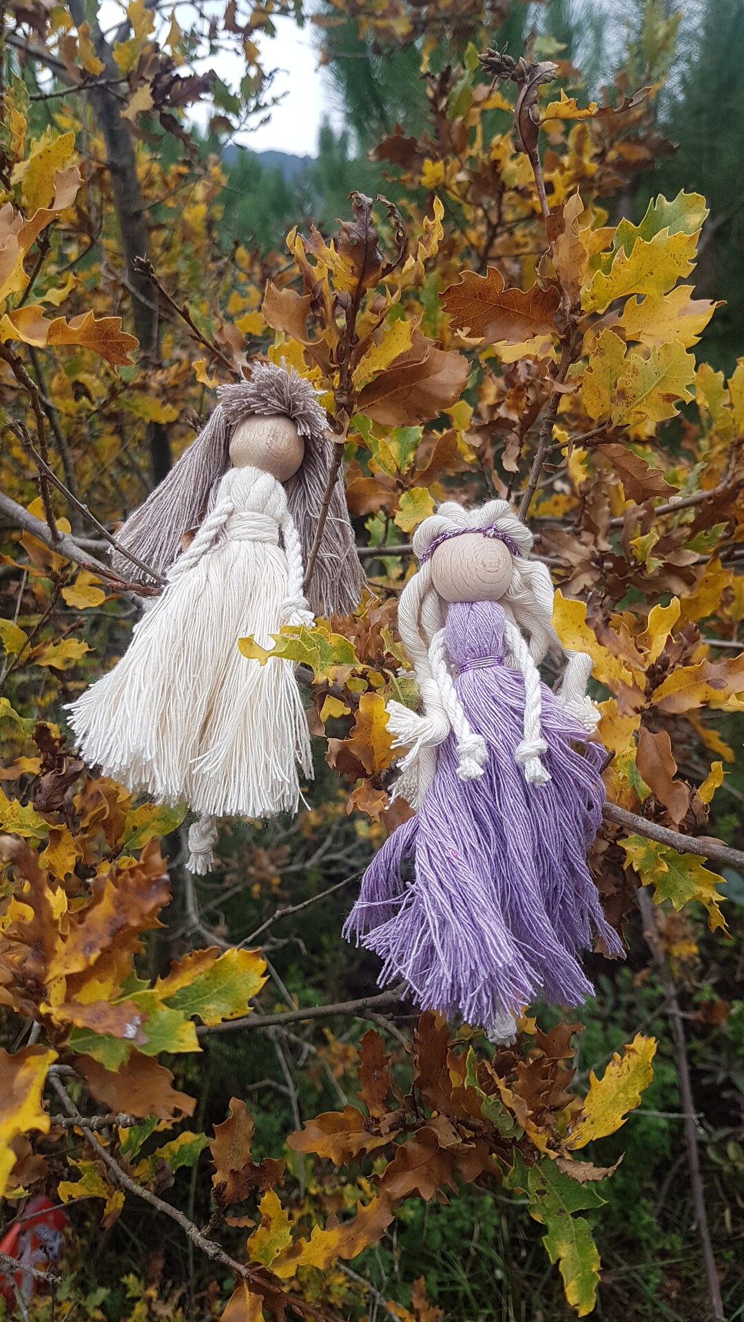 Handmade Macrame Doll Decor/ Macrame Angel Doll/ Custom Gift for Her ...