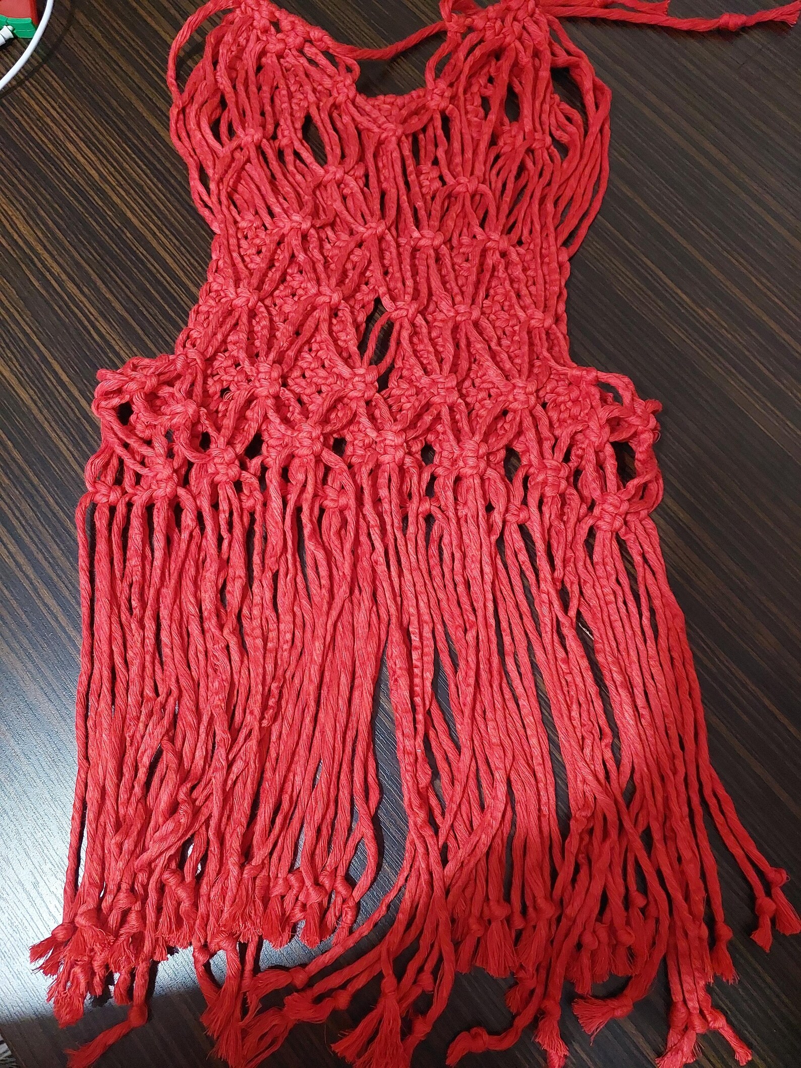 Macrame Top Handmade Macrame Bustier | Boho Festival Bralette ...