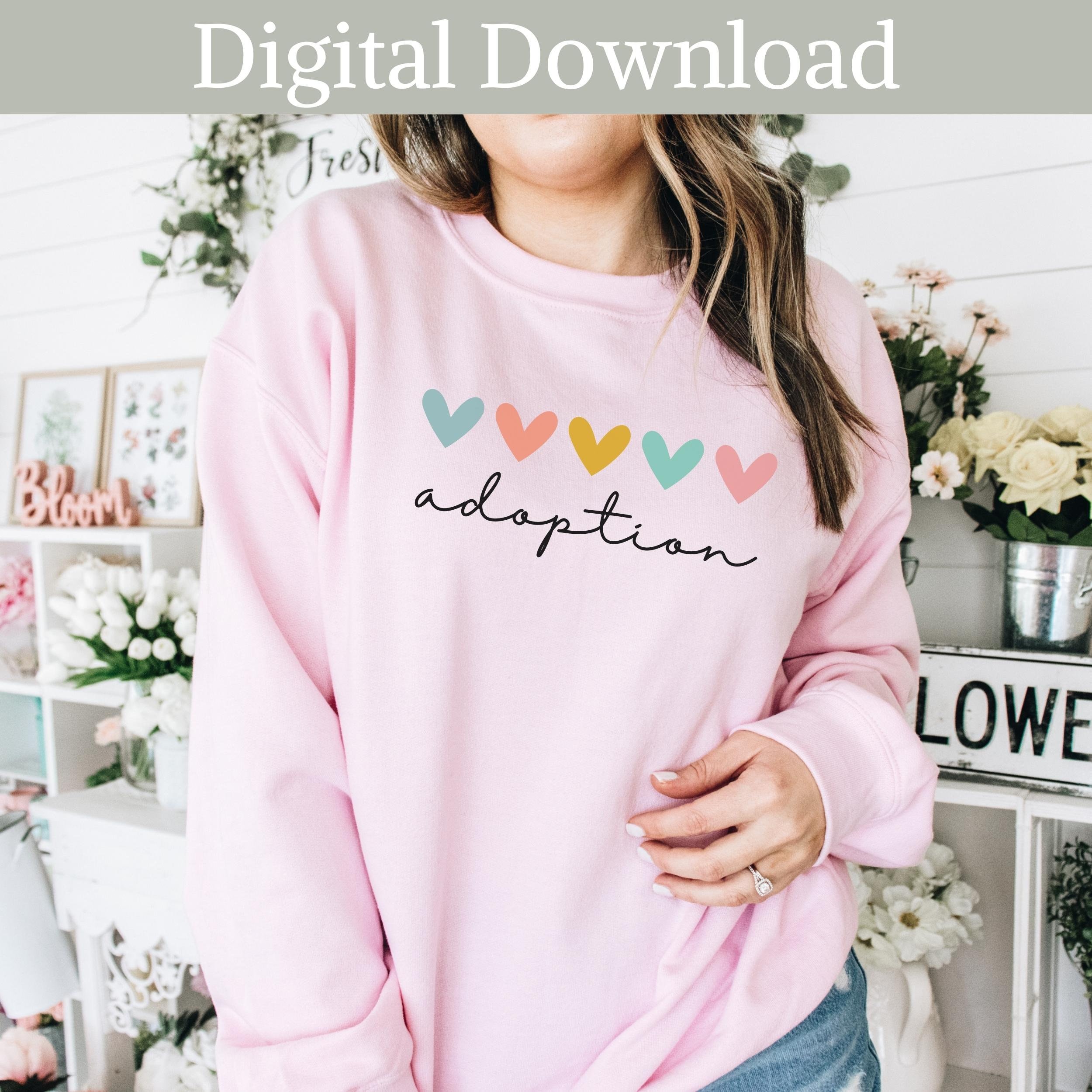 Adoption Png Adoption Hearts Gotcha Day Png Forever Family - Etsy