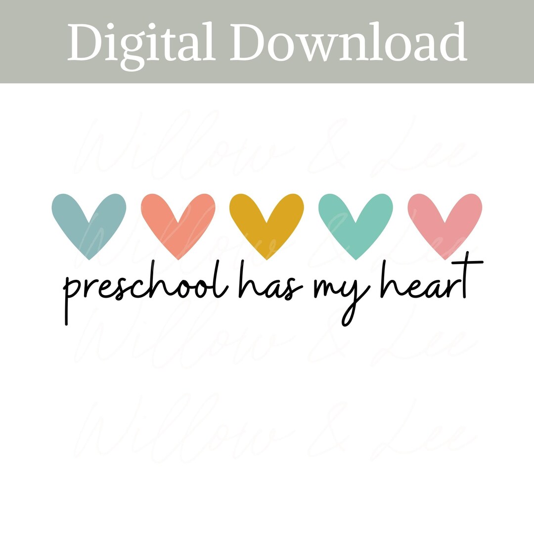 Preschool Has My Heart, Preschool Teacher, Hello Preschool, Hello Pre-k ...