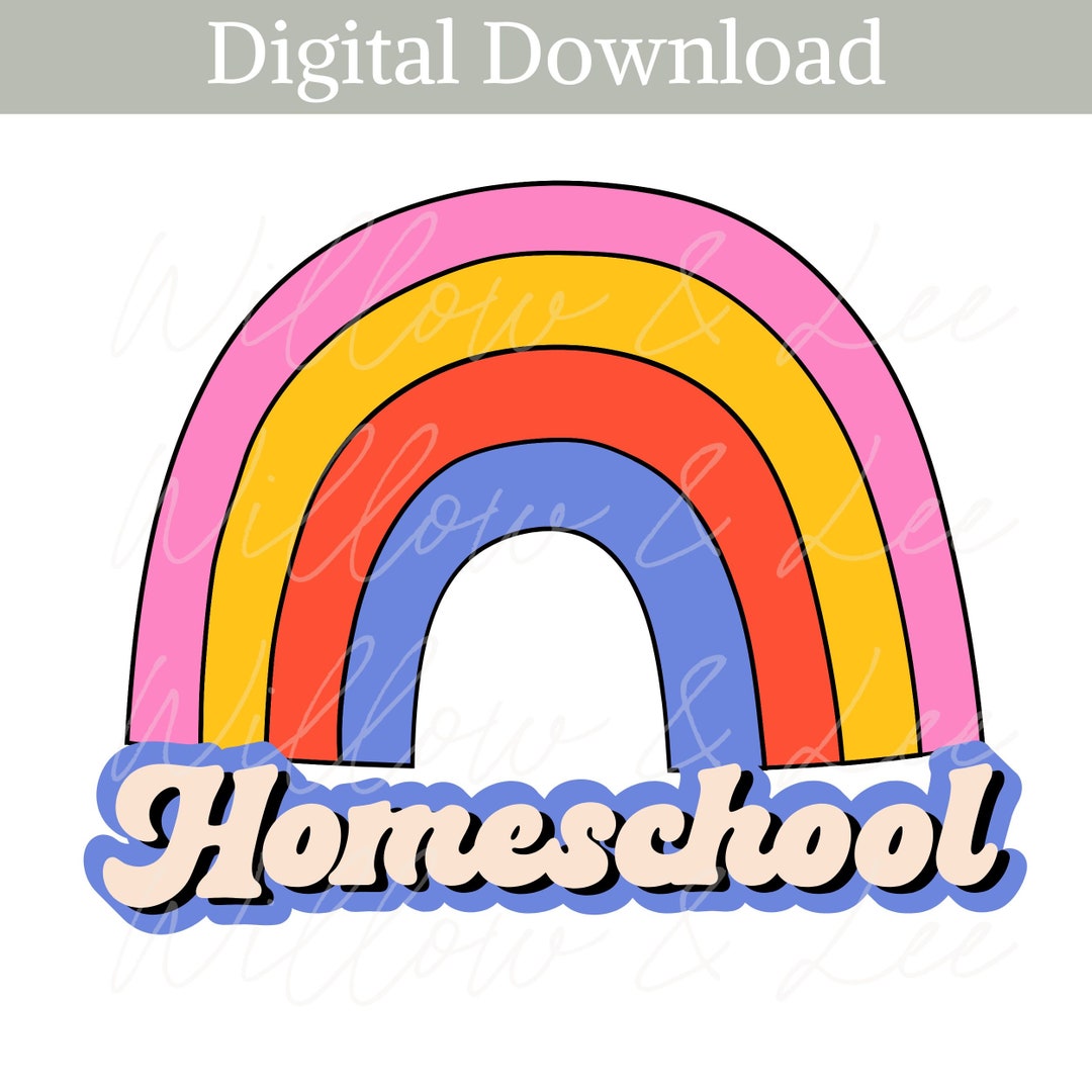 Retro Homeschool PNG, Homeschooling PNG, Homeschool Mom, Homeschool ...