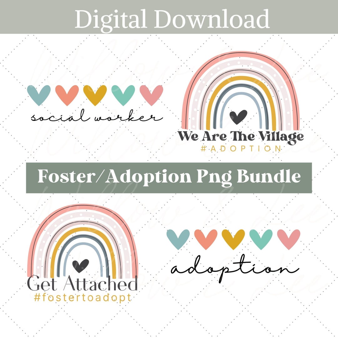 Foster Sublimation Bundle, Be the Village Png, Social Worker, Foster ...