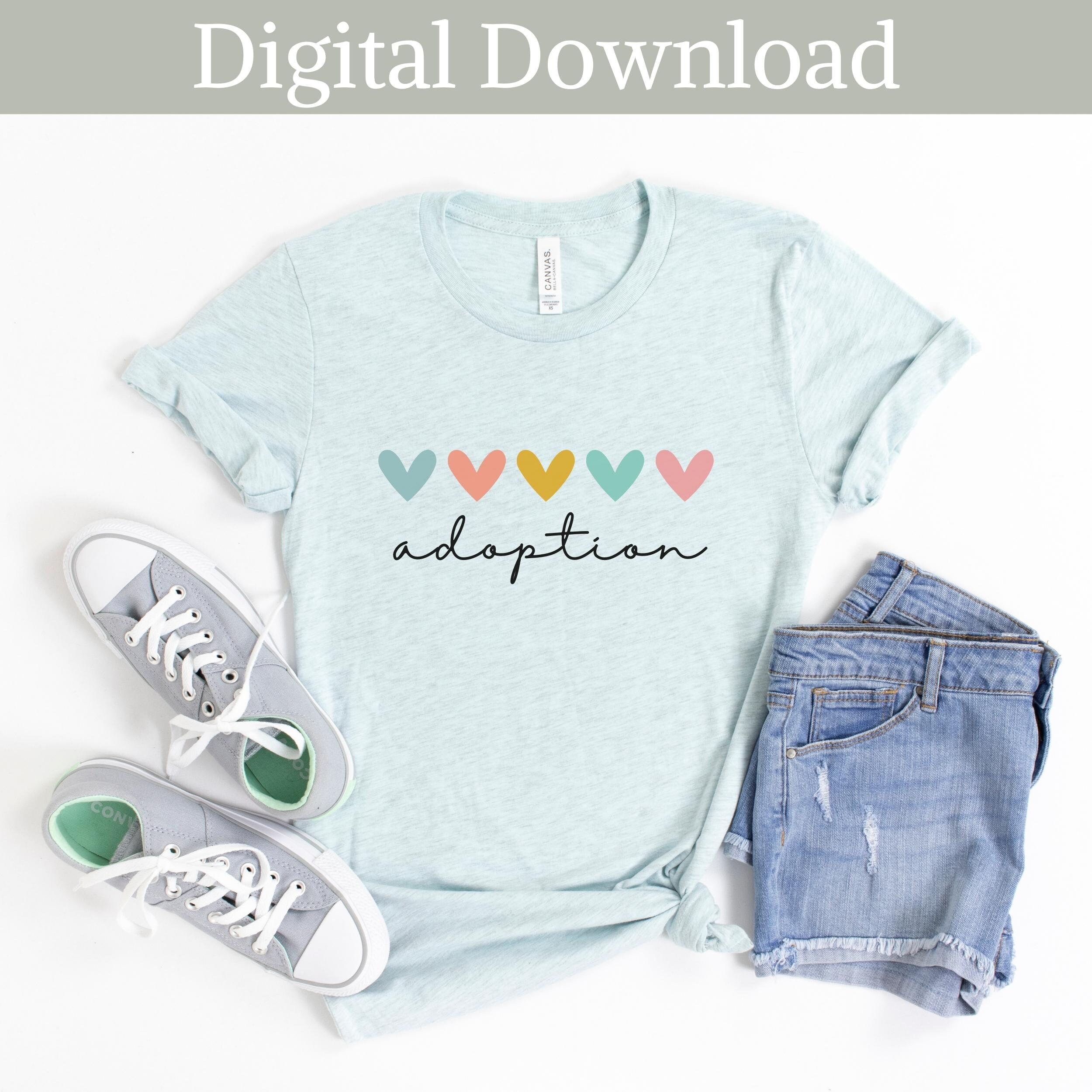 Adoption Png Adoption Hearts Gotcha Day Png Forever Family - Etsy