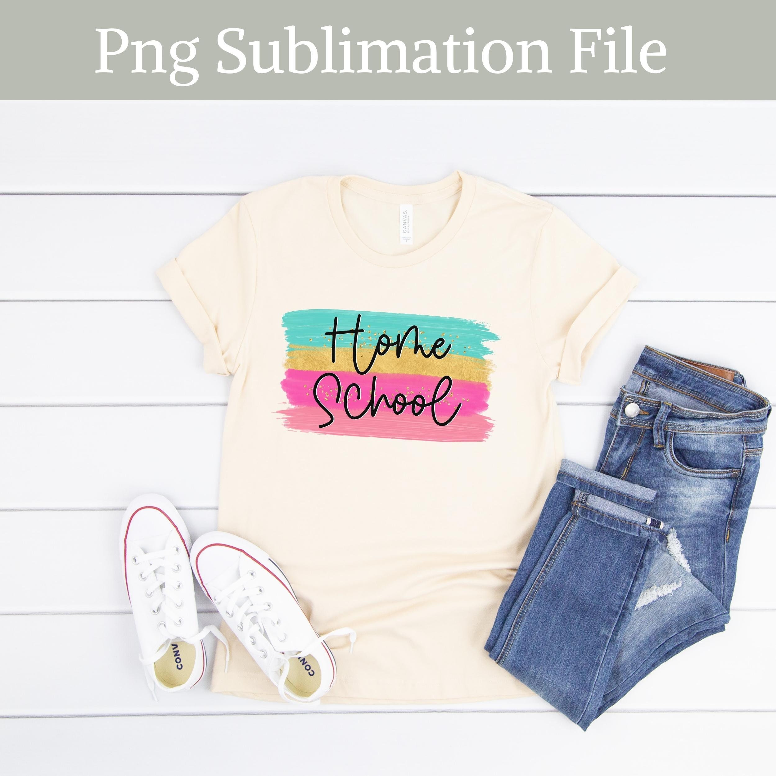 Homeschool Sublimation PNG Homeschool Rainbow PNG Homeschool - Etsy