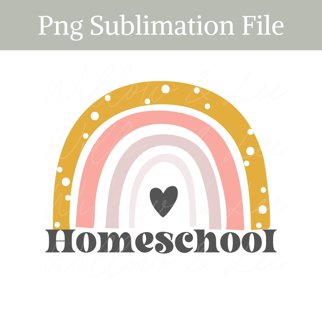 Homeschool Sublimation File PNG, Homeschooling PNG, Homeschool Mom ...