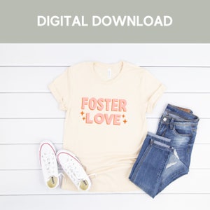 Foster Love PNG, Foster Mama Sublimation File, Foster Care PNG, Foster ...