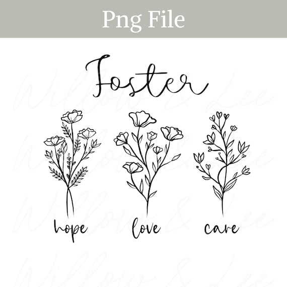 Foster Love PNG Foster Care Png Foster Hope Foster Mom PNG - Etsy
