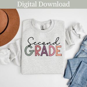 Second Grade Doodle PNG, 2nd Grade PNG, Second Grader PNG, Second Grade ...