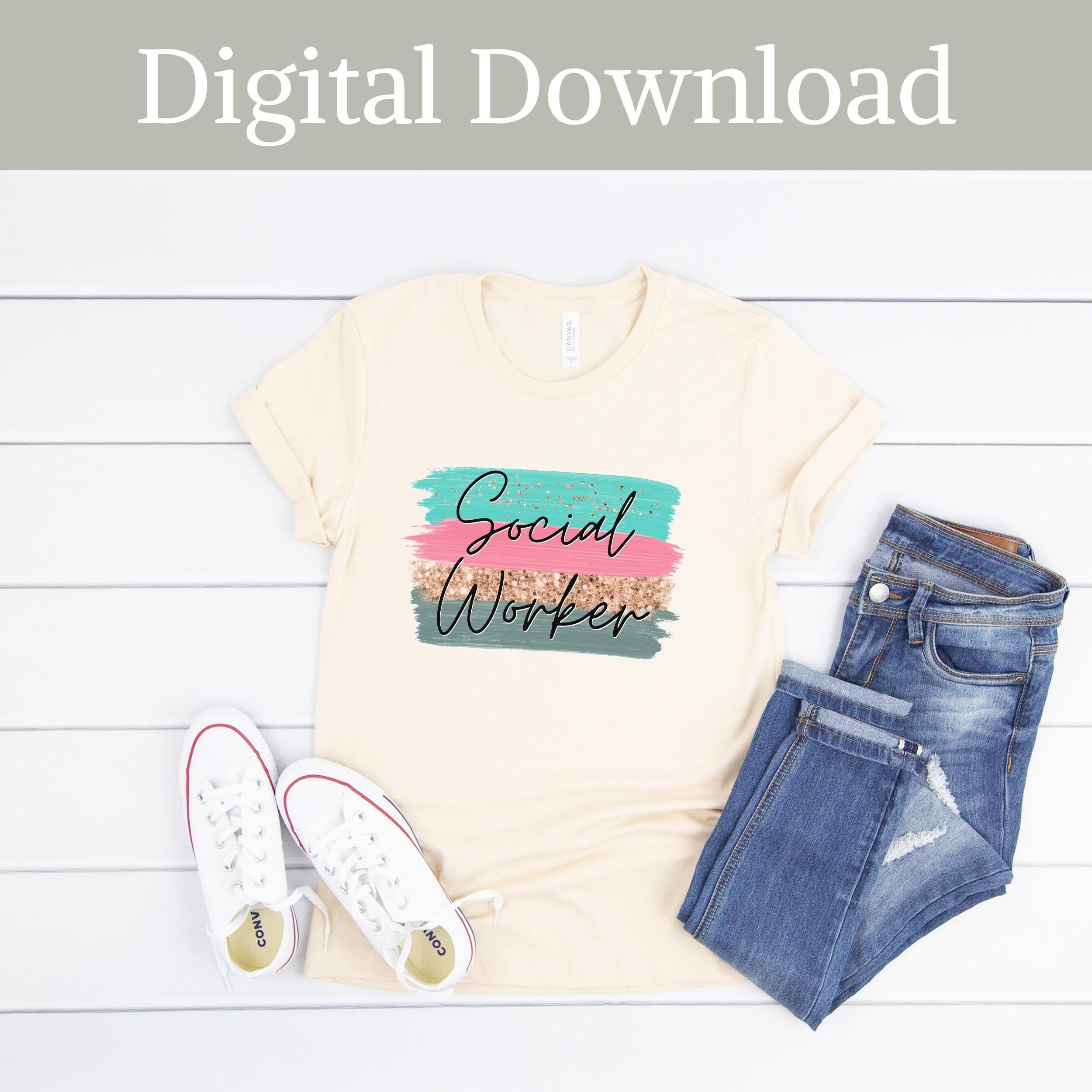 Social Worker PNG Social Worker Sublimation File Social - Etsy
