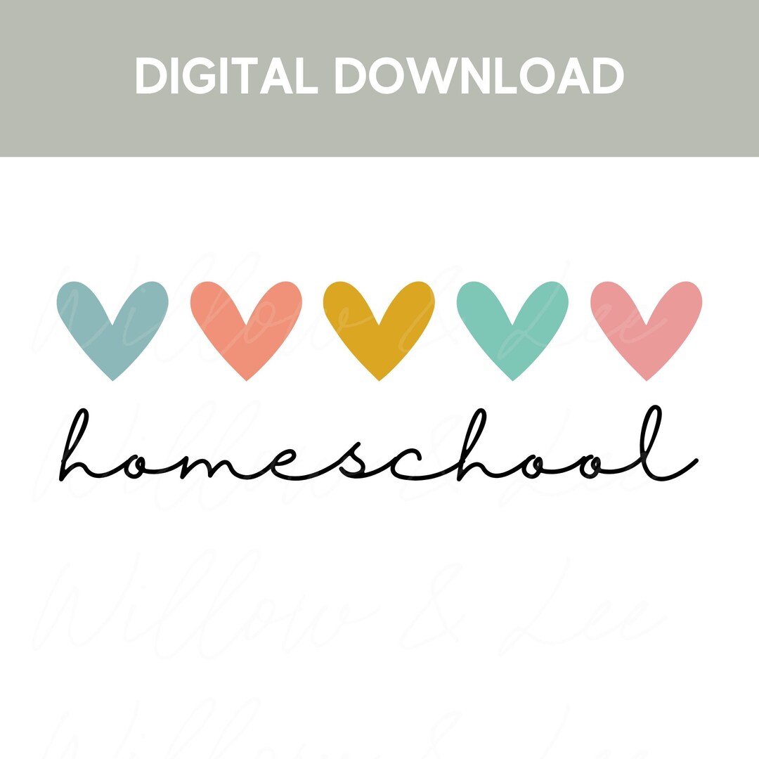 Homeschool Sublimation PNG, Homeschool Rainbow PNG, Homeschool Mom PNG ...