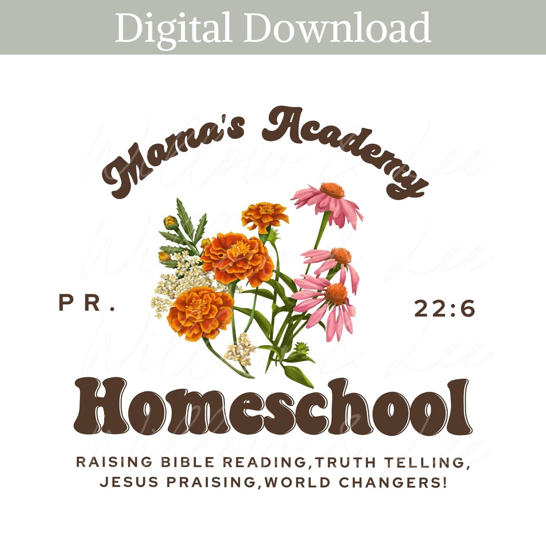Homeschool Sublimation File PNG, Homeschooling PNG, Retro Homeschool ...
