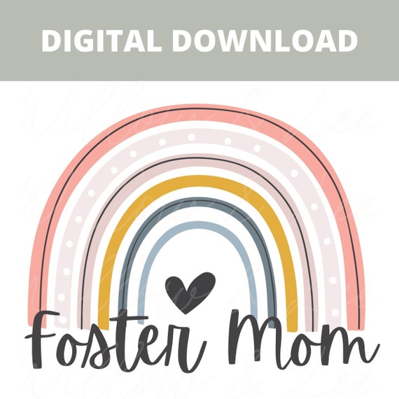 Foster Mom PNG Foster Mama Sublimation Foster Mama PNG Get - Etsy