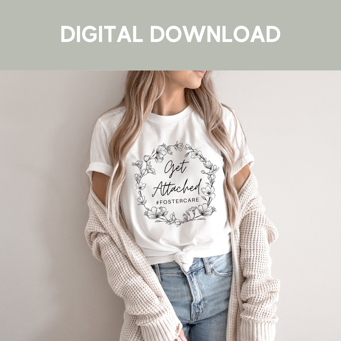 Get Attached PNG Foster Mom PNG Foster Care PNG Get Too - Etsy