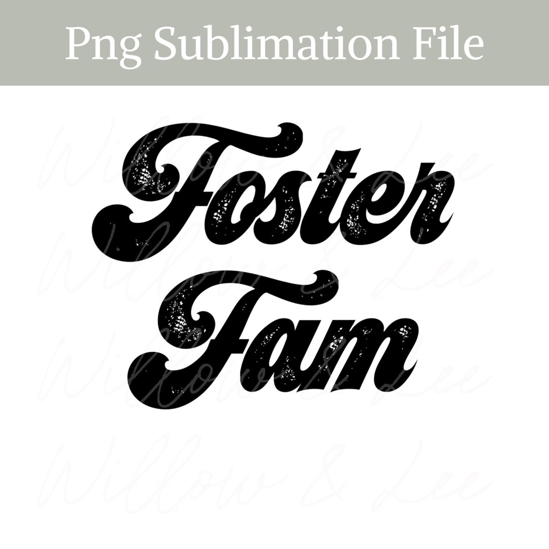 Foster Fam Png, Be the Village PNG, Retro Foster Care PNG, Foster Mom ...