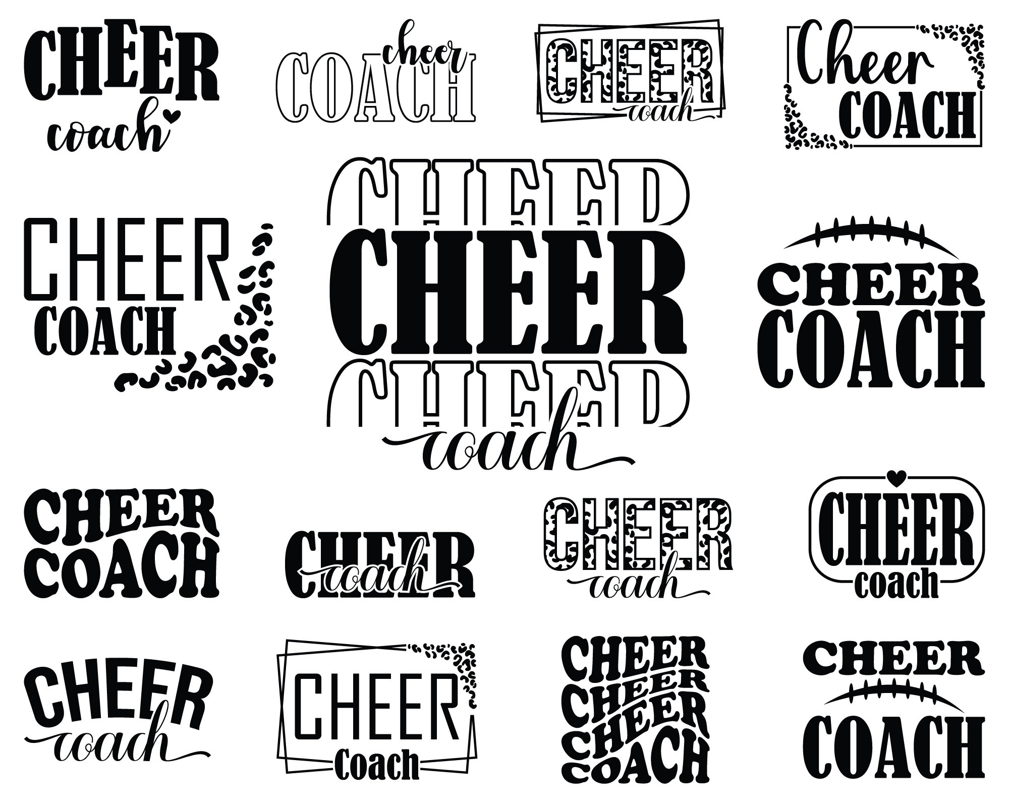 Cheer Coach Svg Cheerleader Svg Cheer Svg Cheer Coach - Etsy Finland