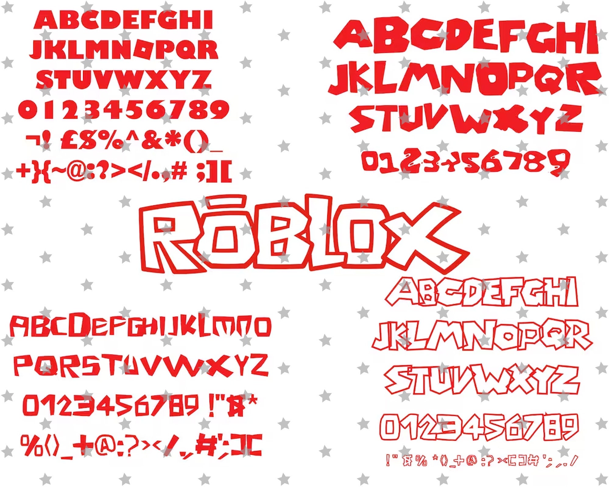 Roblox Font Roblox Svg Roblox Svg Files For Cricut Fonts For Cricut Roblox Font Roblox Svg Roblox Svg Files For Cricut Fonts For Cricut
