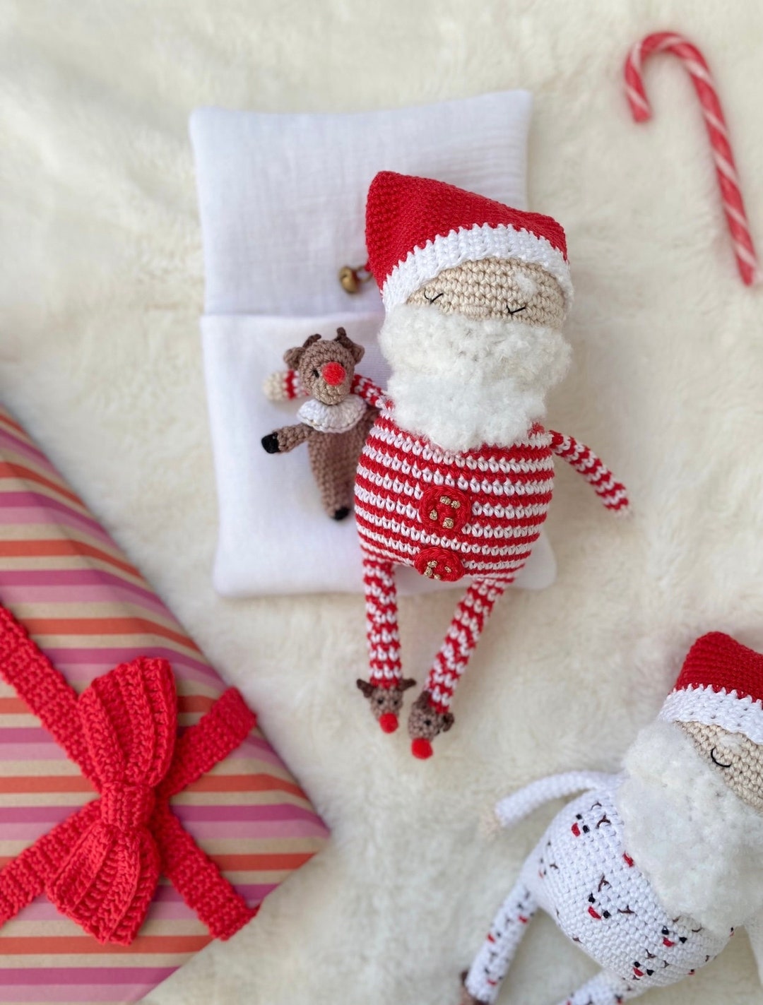 Santa Crochet Pattern / Santa Claus Crochet Pattern - Etsy