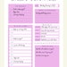 Daily Planner in Purple - Downloadable File - Etsy