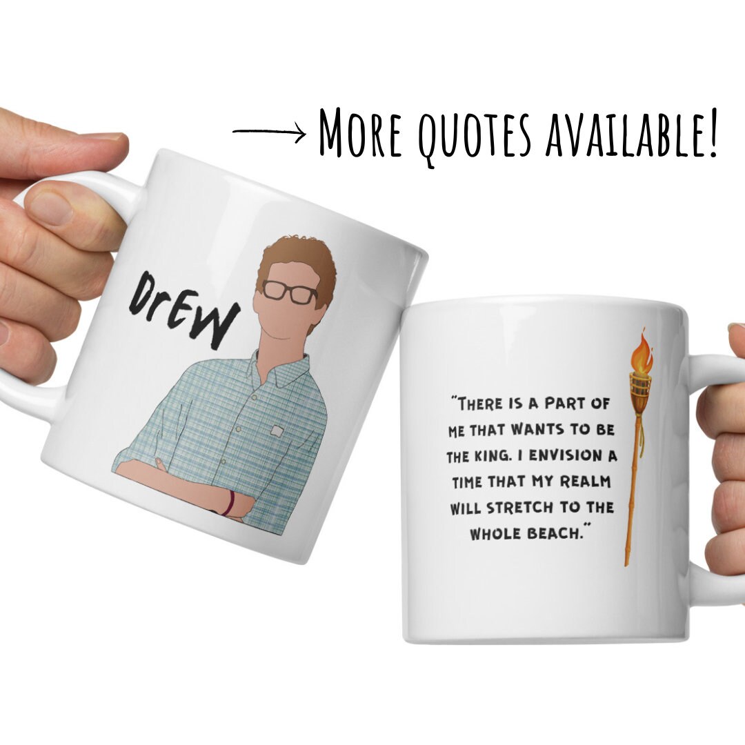 Drew Survivor Mug - Survivor Mug, Survivor Show Mug, Survivor 45 Mug ...
