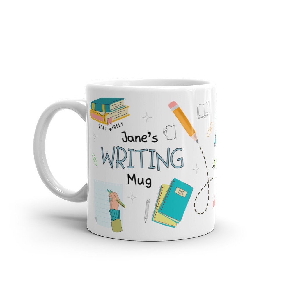 Personalized My Writing Mug 2 Personalized Writing Mug - Etsy