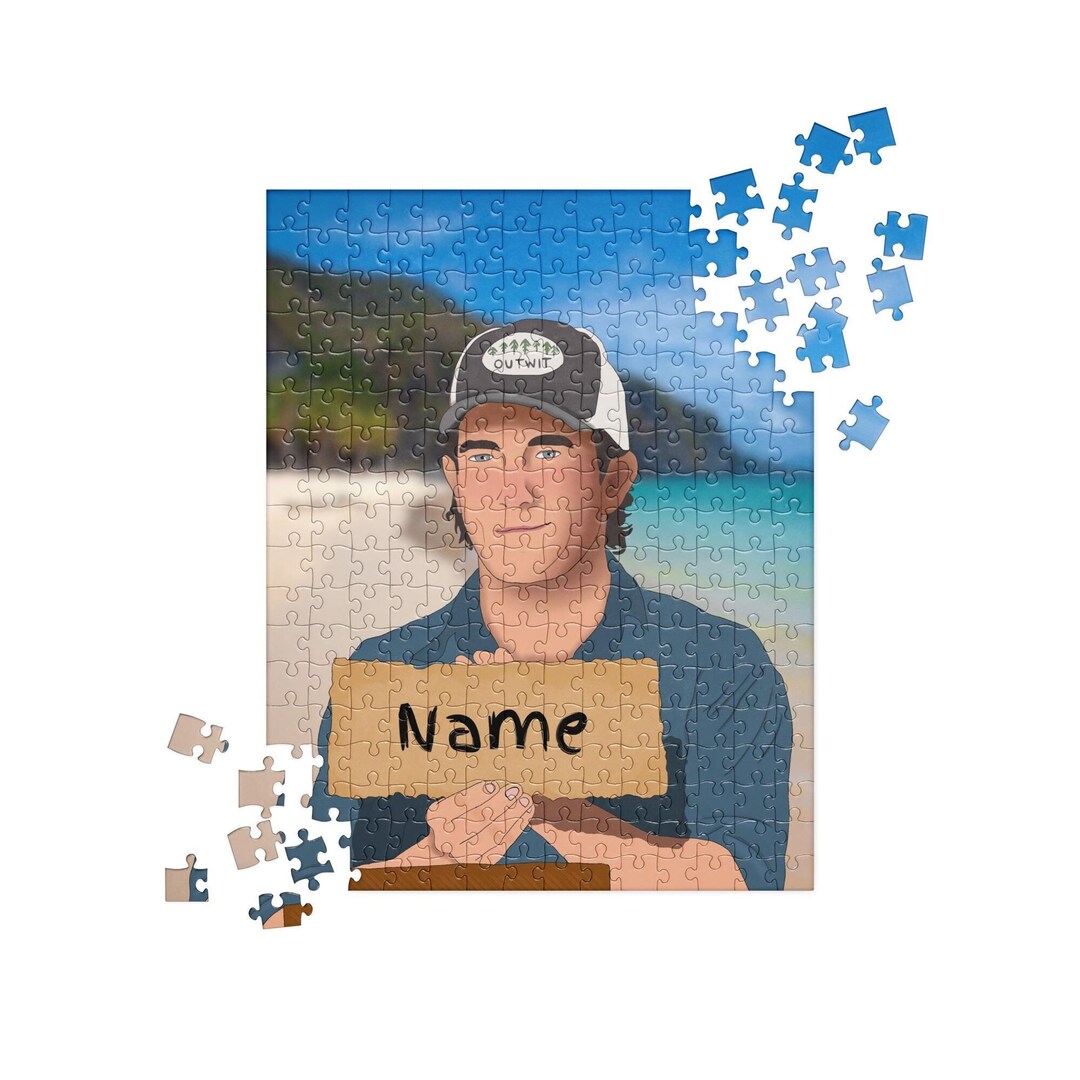 Personalized Survivor Puzzle - Personalized Jeff Probst Puzzle, Custom ...
