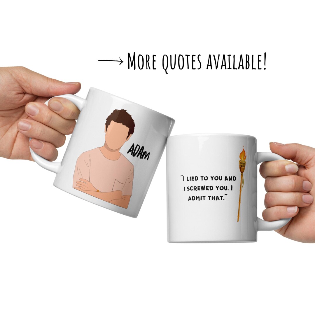 Adam Survivor Mug - Survivor Mug, Survivor Show Mug, Survivor Merch ...