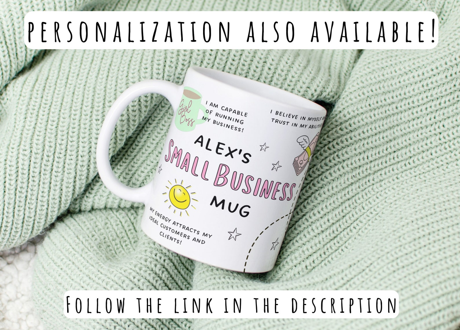 My Small Business Mug Success Mug Boss Babe Mug - Etsy