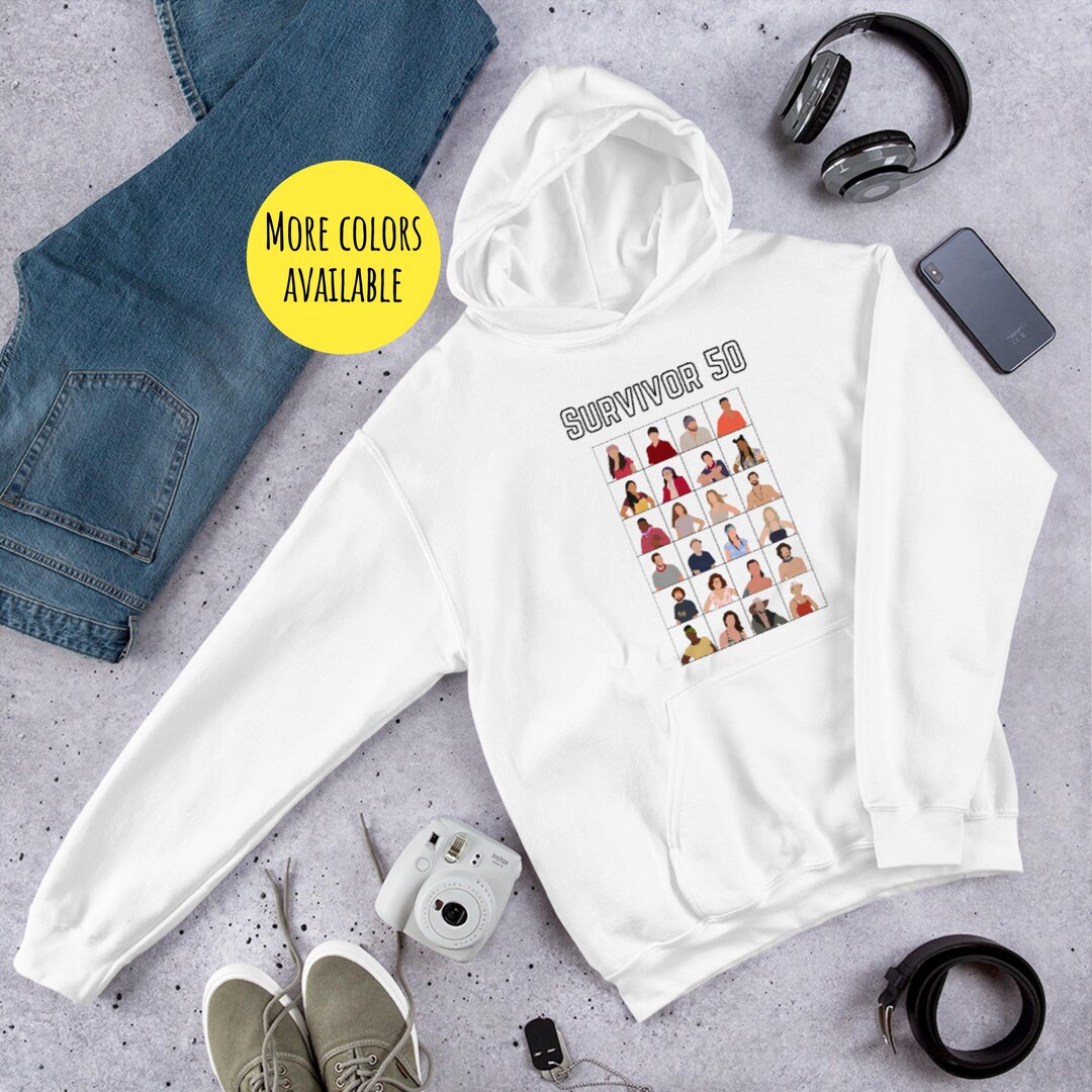 Survivor 50 Unisex Hoodie - Survivor 50 Sweatshirt, Survivor Season 50 ...