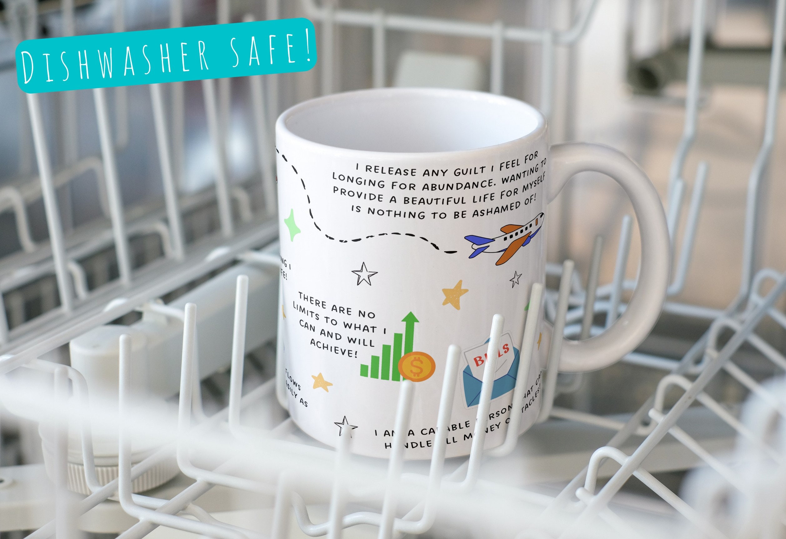 My Abundance Mug - Success Mug, Money Mindset Mug, Small Business Mug ...