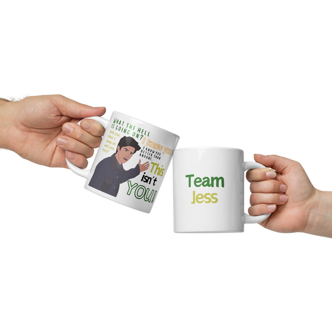 Team Jess Mug - Gilmore Girls Mug, Gilmore Girls Gift, Jess Mug ...